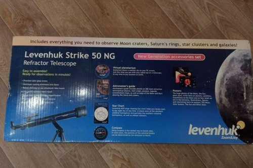 Телескоп Levenhuk Strike 50 NG новый в упаковке
