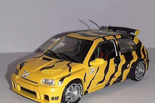 Коллекционная модель renault clio sport,1/43