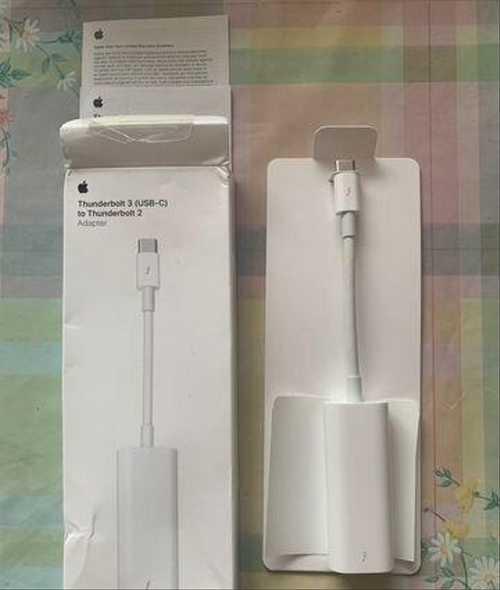 Адаптер Apple Thunderbolt 3 (USB-C) на Thunderbolt