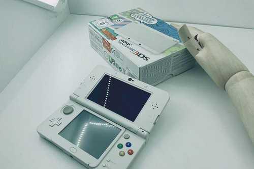 Nintendo NEW 3DS white прошитая luma