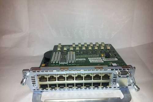 Nm 16. Cisco NM-16esw. NM-16esw. Модуль Cisco NM-16esw.