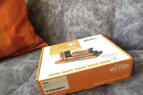 Новый коммутатор Wi-Tek WI-PS205 v2, 4 PoE
