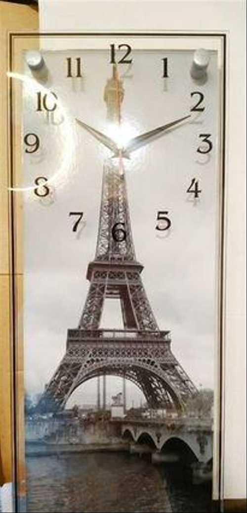 Часы настенные "Эйфелева башня"