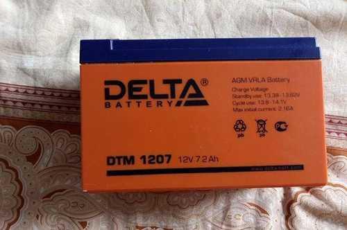 Dtm 1207 12v. Батарея Delta 12v7.2Ah. Батарея аккумуляторная DTM 1207 12b , 7 Ач. Аккумулятор Delta DTM 1207 12v 7.2Ah. Дельта Battery 12v 7.2.