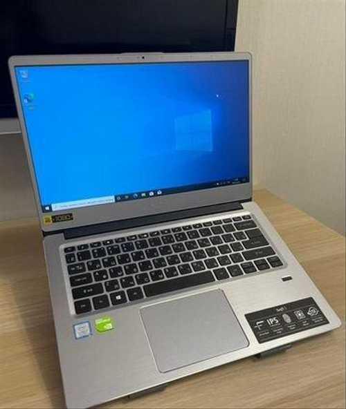 14" Ноутбук Acer Swift 3 i7-8550/FHD/8Gb RAM/512 S