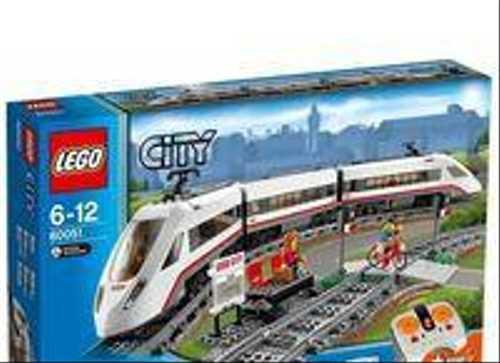 Lego City 60051 Скоростной пассажирский поезд