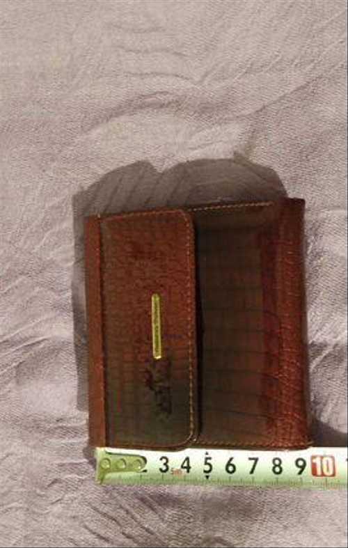 Кошелек женский натуральная кожа бу