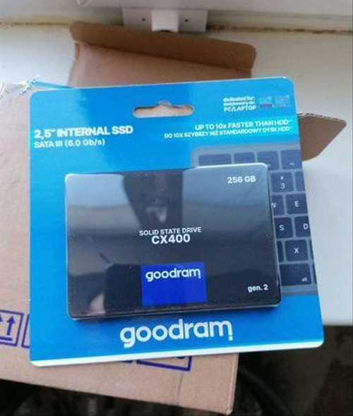 SSD SATA Goodram 256GB CX400 2.5’’