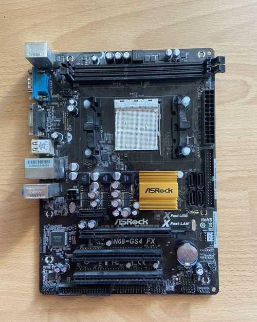 Материнская плата Asrock n68-gs4 fx
