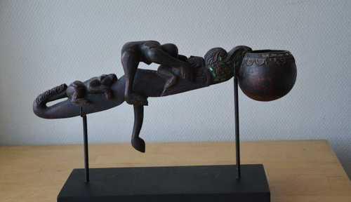 Антикварная ритуальная чаша. Бирма. Конец 19 века