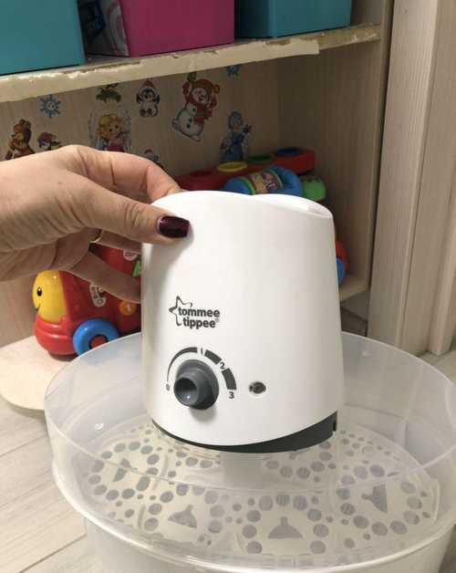 Нагреватель Tommee Tippee+Стерилизатор Tommee Tipp