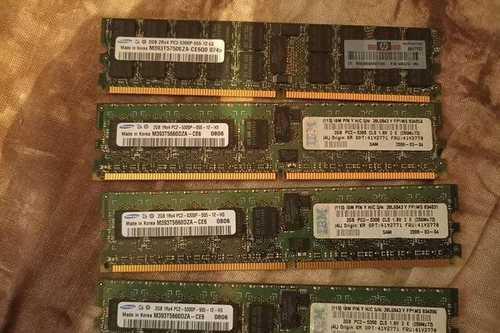 Серверная оперативная память DDR2 samsung