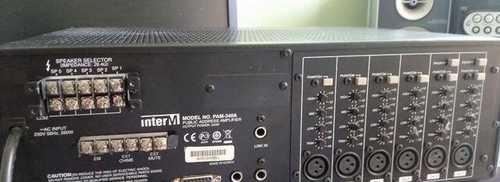 Усилители мощности Inter-M PAM 240A и PAM-340A