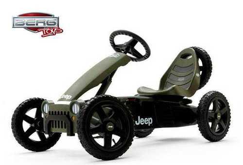 Веломобиль Berg Jeep Adventure Pedal Go-kart
