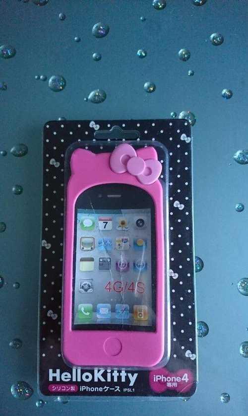 Чехол Hello Kitty iPhone 4