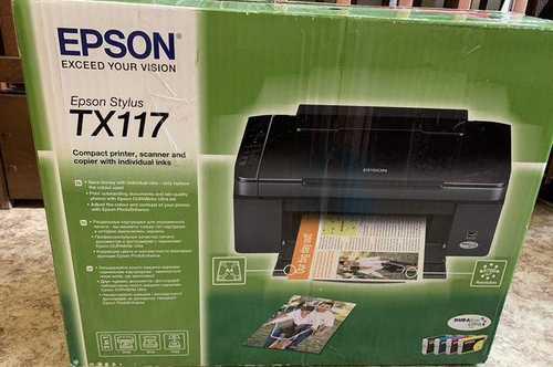 Струйное мфу Epson Stylus TX117