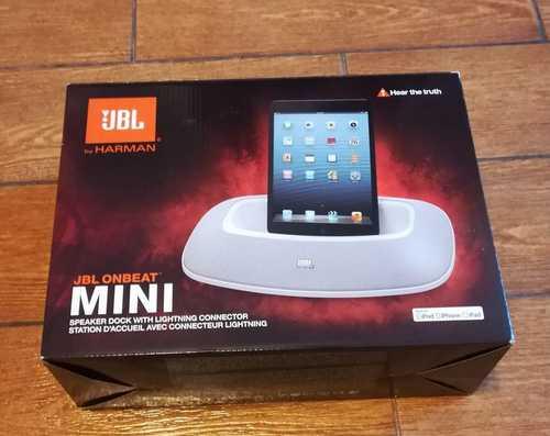 Док-станция-колонка JBL onbeat mini