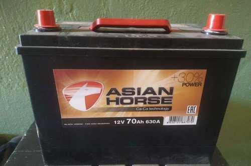 Аккумулятор Asian horse 70Ач 630А