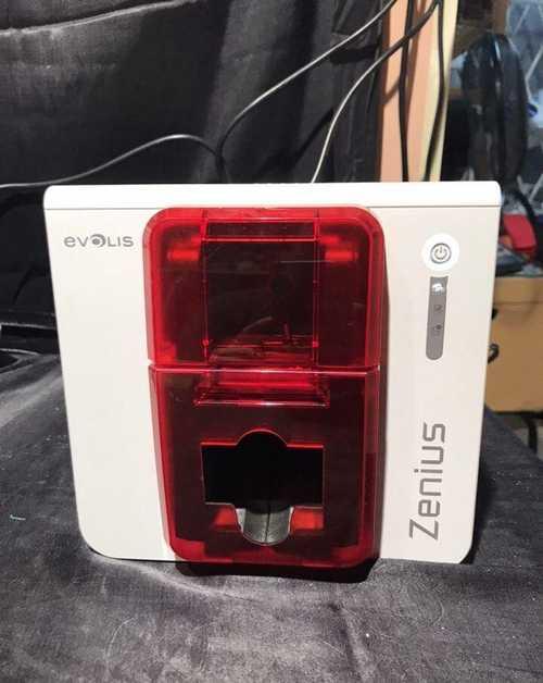 Принтер для печати пластиковых карт Evolis Zenius