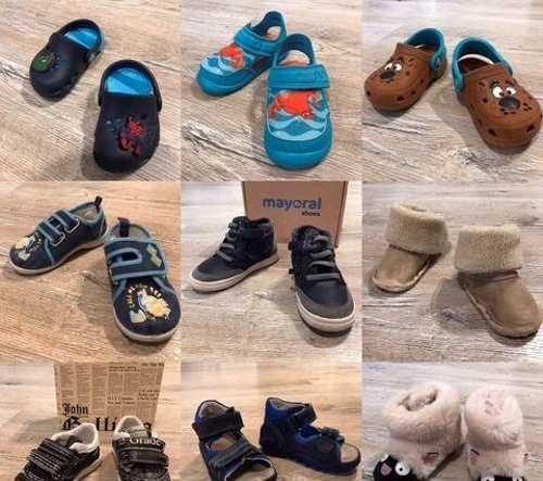 Обувь на мальчика (от 0 до 2 лет) сапоги, кеды