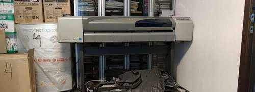 Подключение плоттера hp designjet 500