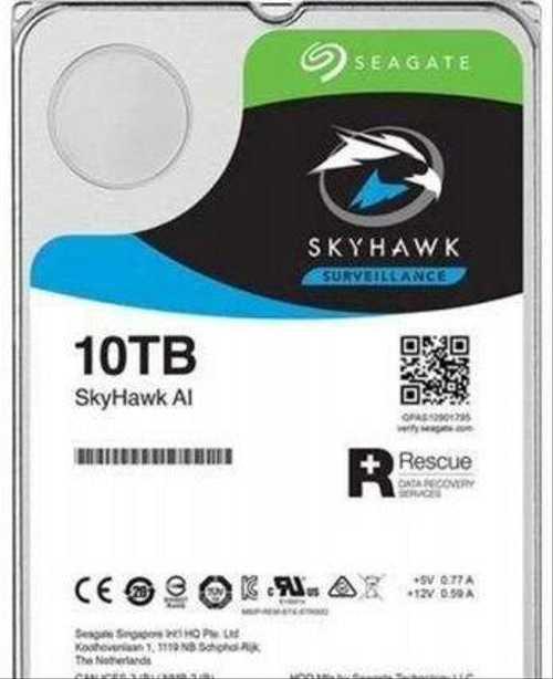 Жесткий диск seagate skyhawkai ST10000VE0008, 10тб