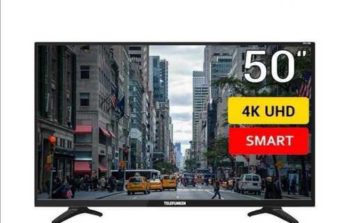 Telefunken 50(127см) 4K UHD WI-FI новый