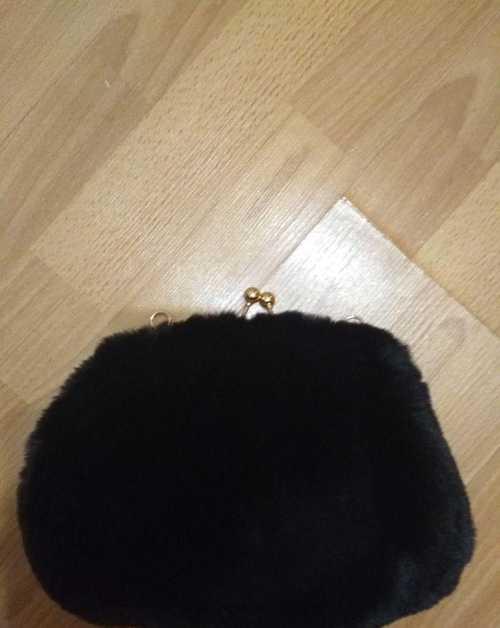 Сумка меховая норковая новая