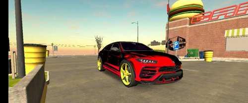 Урус хром в car parking multiplayer