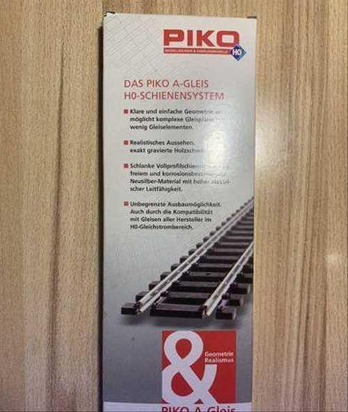 Рельсы HO 1/87 piko