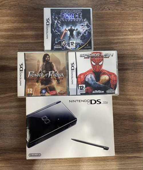 Nintendo DS lite Black edition