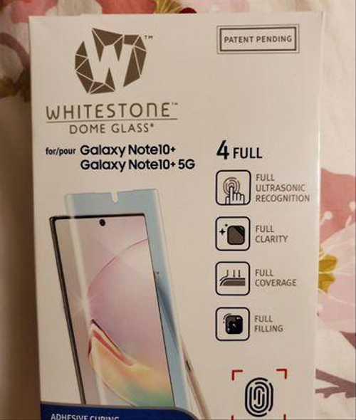 Whitestone dome glass note 10+