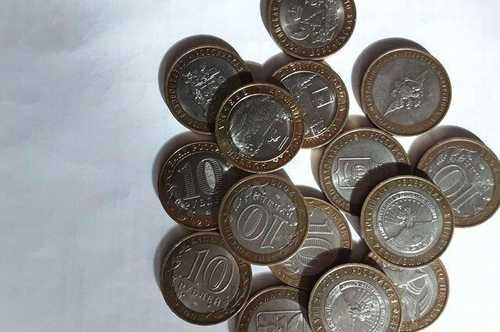 Монеты 10 рублей (биметалл)