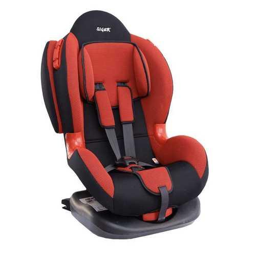 Детское автокресло siger Кокон isofix красный