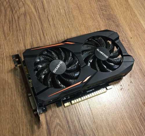 Видеокарта GTX 1050ti 4gb (Gigabyte)