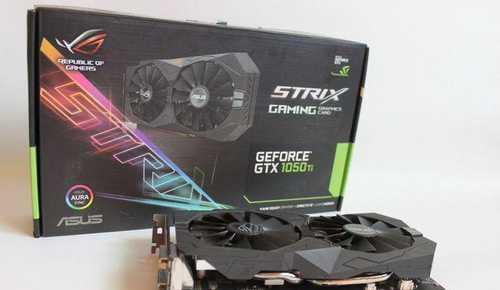 Asus GeForce GTX 1050TI strix-GTX1050TI-O4G-gaming