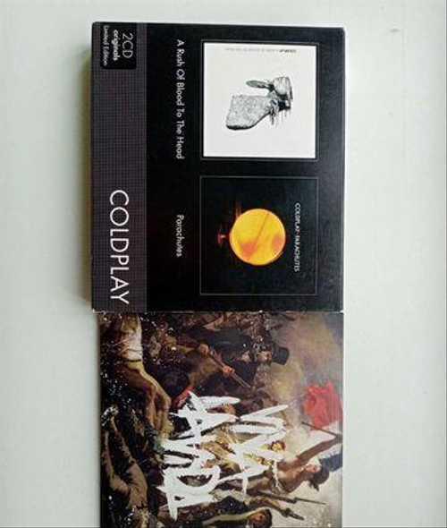 Coldplay CD фирменные