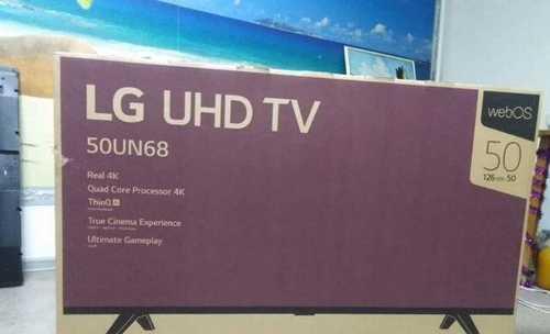 Телевизор LED LG 50UN68006LA