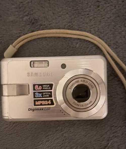 Компактный фотоаппарат samsung digimax L60