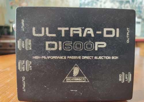 Behringer ultra DI di-600