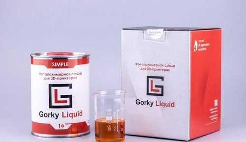 Фотополимерная смола Gorky Liquid Simple (1 кг) ор