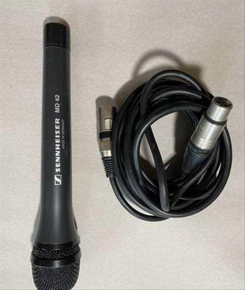 Микрофон sennheiser md 42