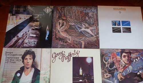 Винил LP Gerry Rafferty, Springsteen, The Firm