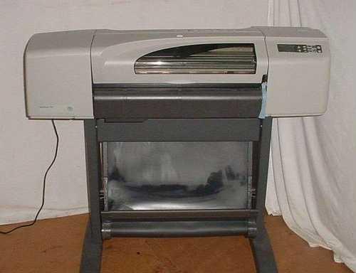 Подключение плоттера hp designjet 500