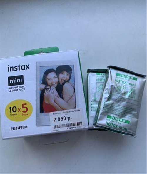 Срок годности картриджей Instax Mini.