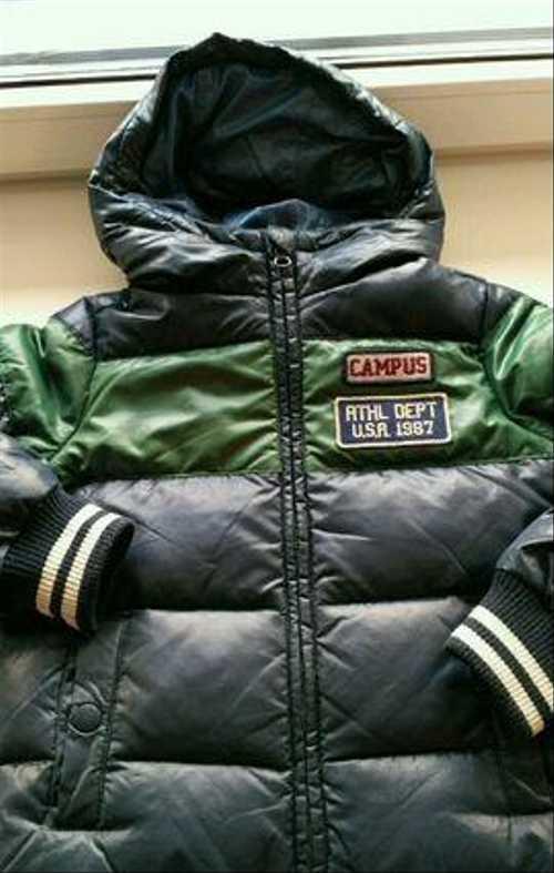 Пуховик Benetton размер S (6-7 лет, 120 см)