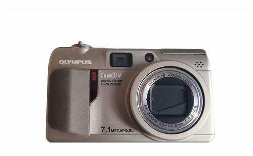 Olympus Camedia C-70 zoom +карта памяти 1гб