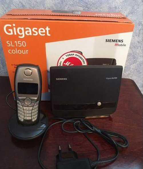 Телефон Siemens gigaset sl150