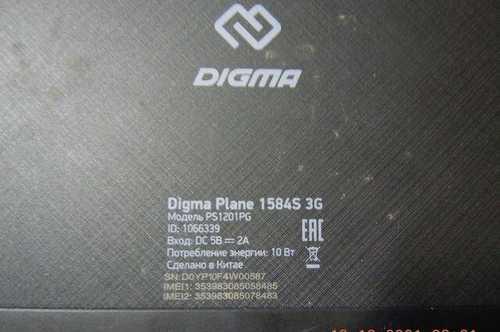 Digma Plane 1584S 3G (PS1201PG) на разбор