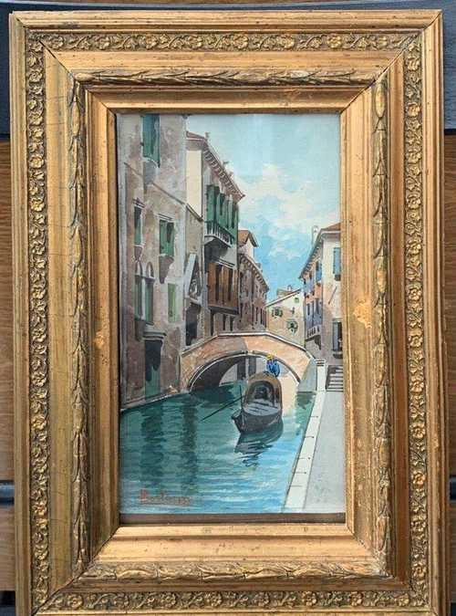 Картина. Венеция 19 век